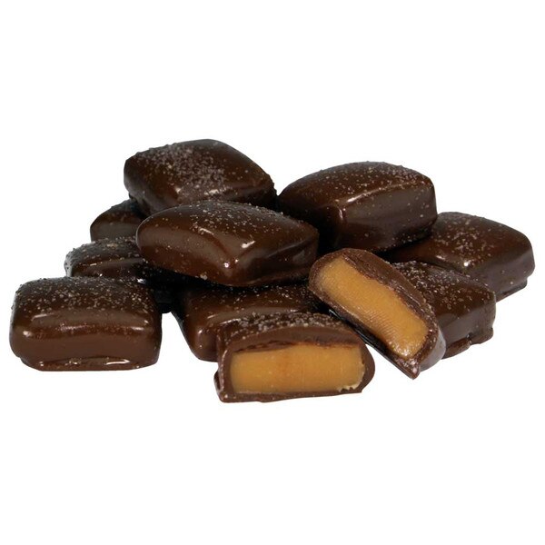 Wilbur® Dark Chocolate Caramels with Sea Salt - 8 oz. Box
