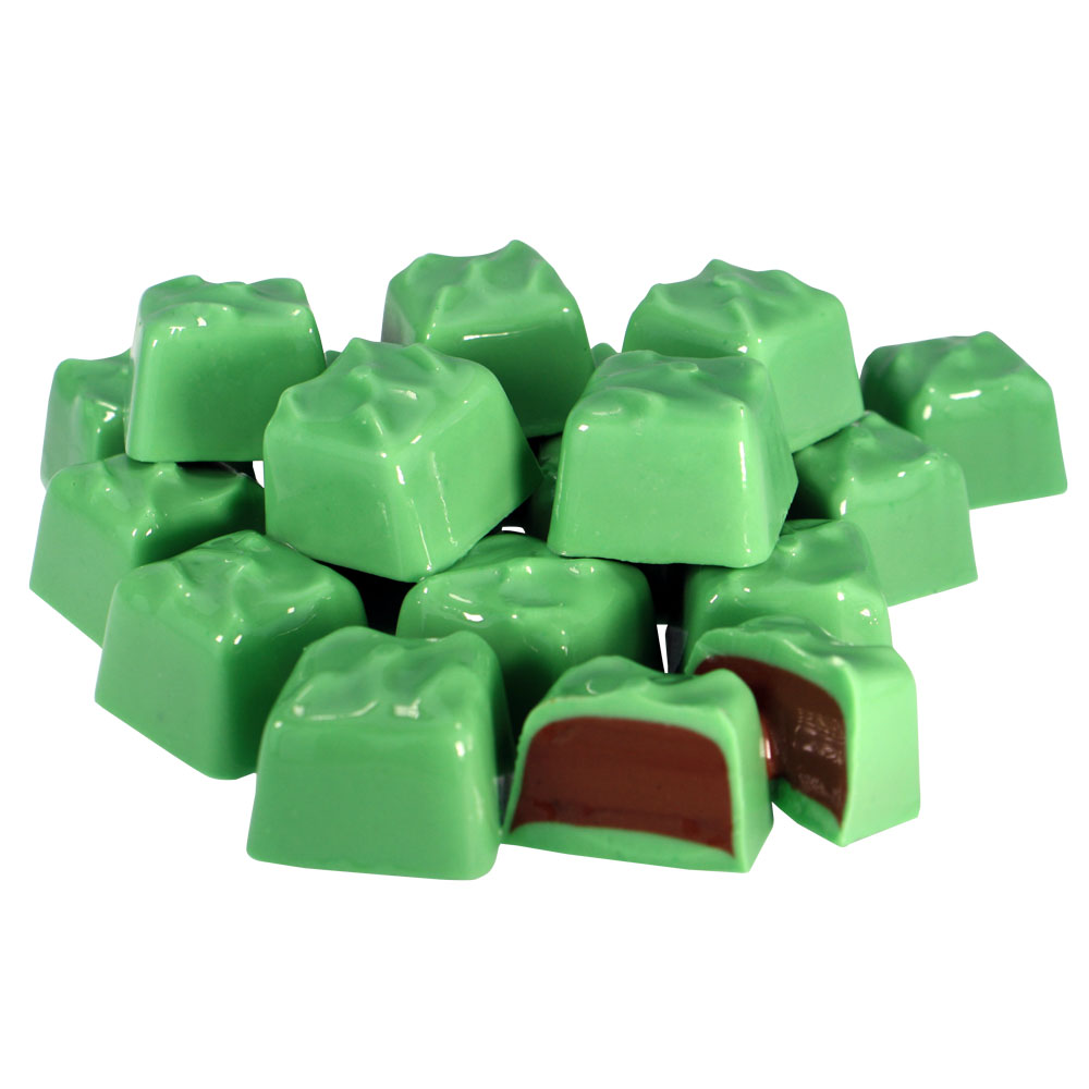Wilbur® Green Chocolate Mints - 8 oz. Box