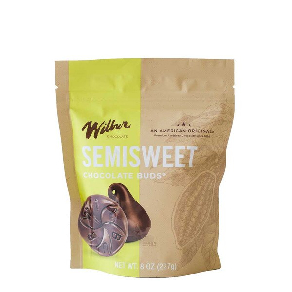 Wilbur® Semisweet Chocolate Buds - 8 oz. Bag