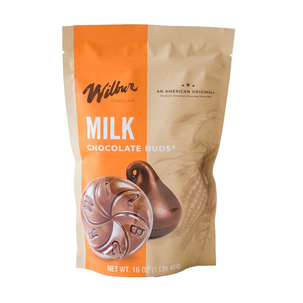 Wilbur® Milk Chocolate Buds - 1 lb. Bag