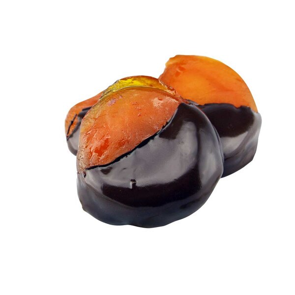Dark Chocolate Dipped Candied Peaches - 8 oz. Box