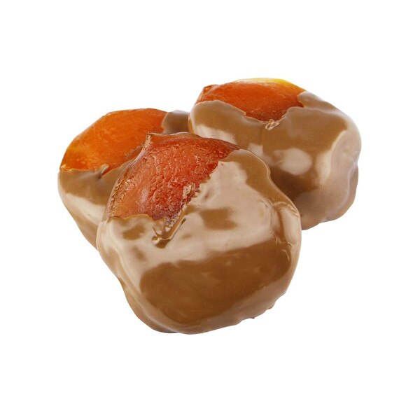 Milk Chocolate Dipped Candied Peaches - 8 oz. Box